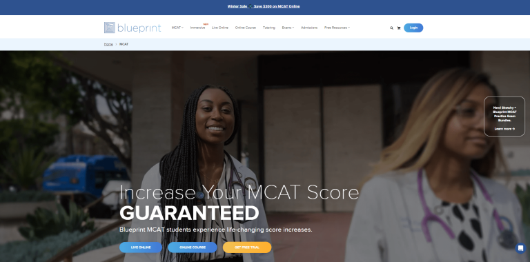 Blueprint MCAT Review 2025: How Does It Help You Prep?