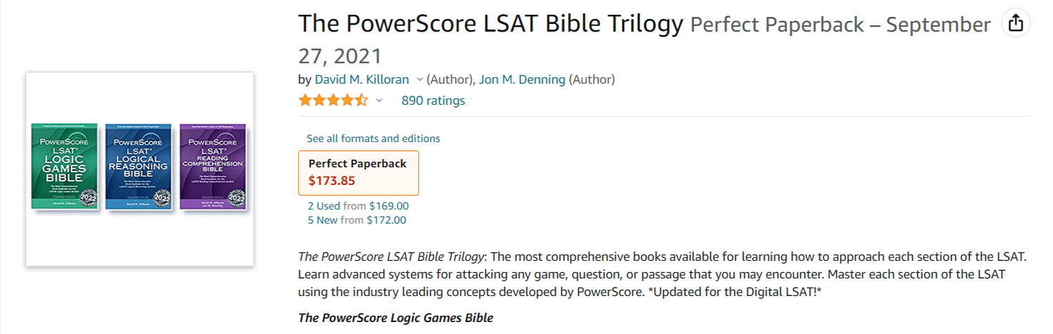 10+ Best LSAT Prep Books For 2025 (Top Picks)