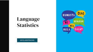 74+ Language Statistics For 2023 (Trends, Facts & Data)