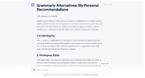 Grammarly vs ChatGPT (2024): In-depth AI Tools Comparison!